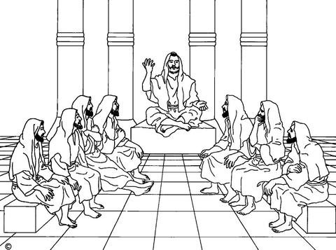 Firm Foundations Bible Pictures Line Drawings (Print Set ...